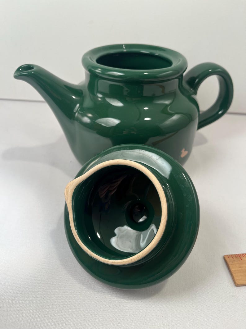 Vintage Waechtersbach Spain Teapot Hunter Green With Beige Ducks. - Etsy