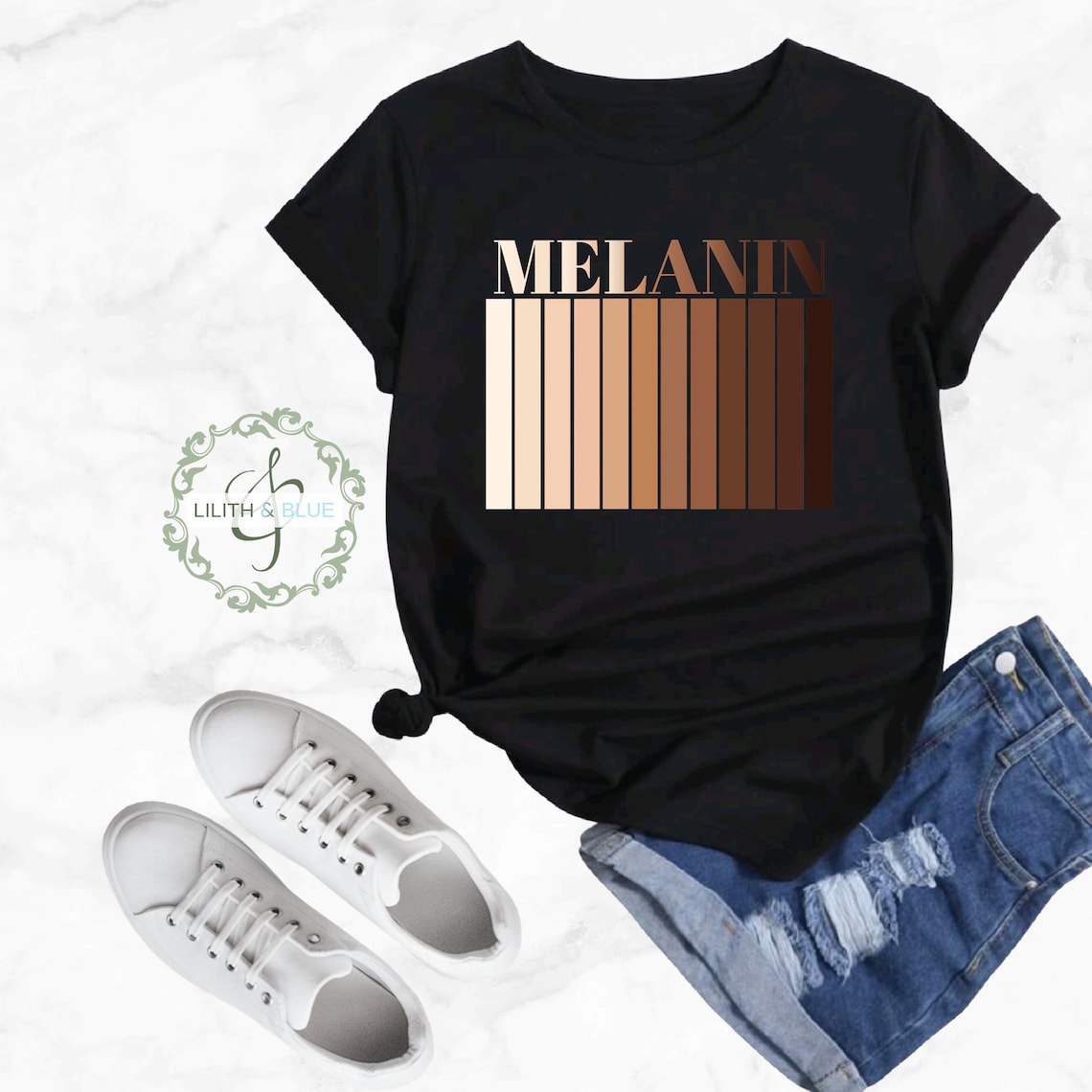 Melanin SVG, PNG, AI Skin Tone, Digital - Etsy
