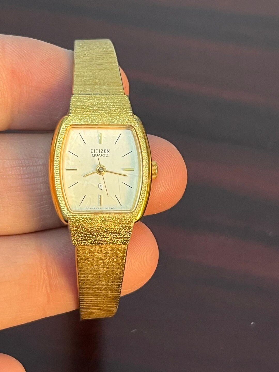 VTG Citizen Quartz Wrist Watch Gold Tone Dainty Untested - Etsy