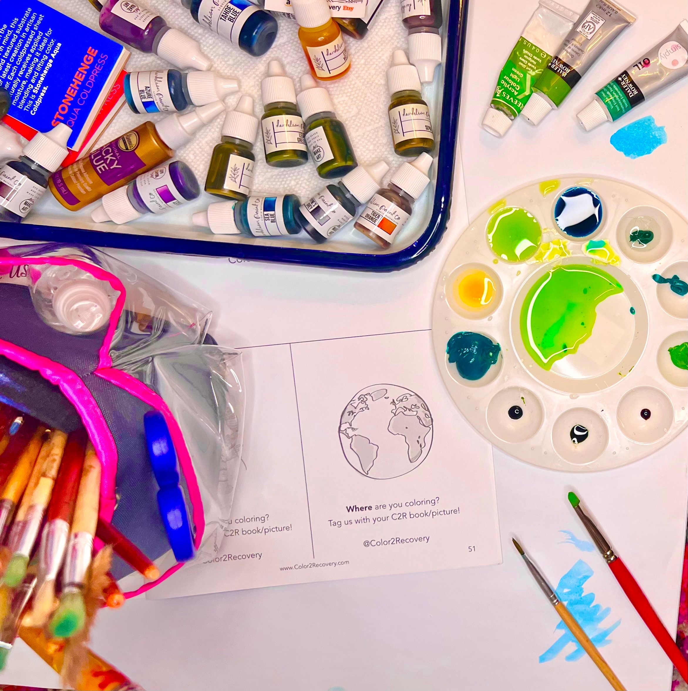 Color 2 Recovery, Ocean, Coloring Book, Addiction, Recovery, Cancer ...