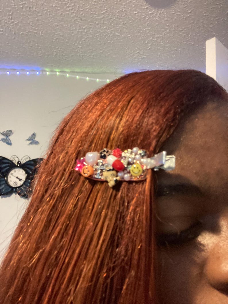 CUSTOM Junk Hair Clips - Etsy