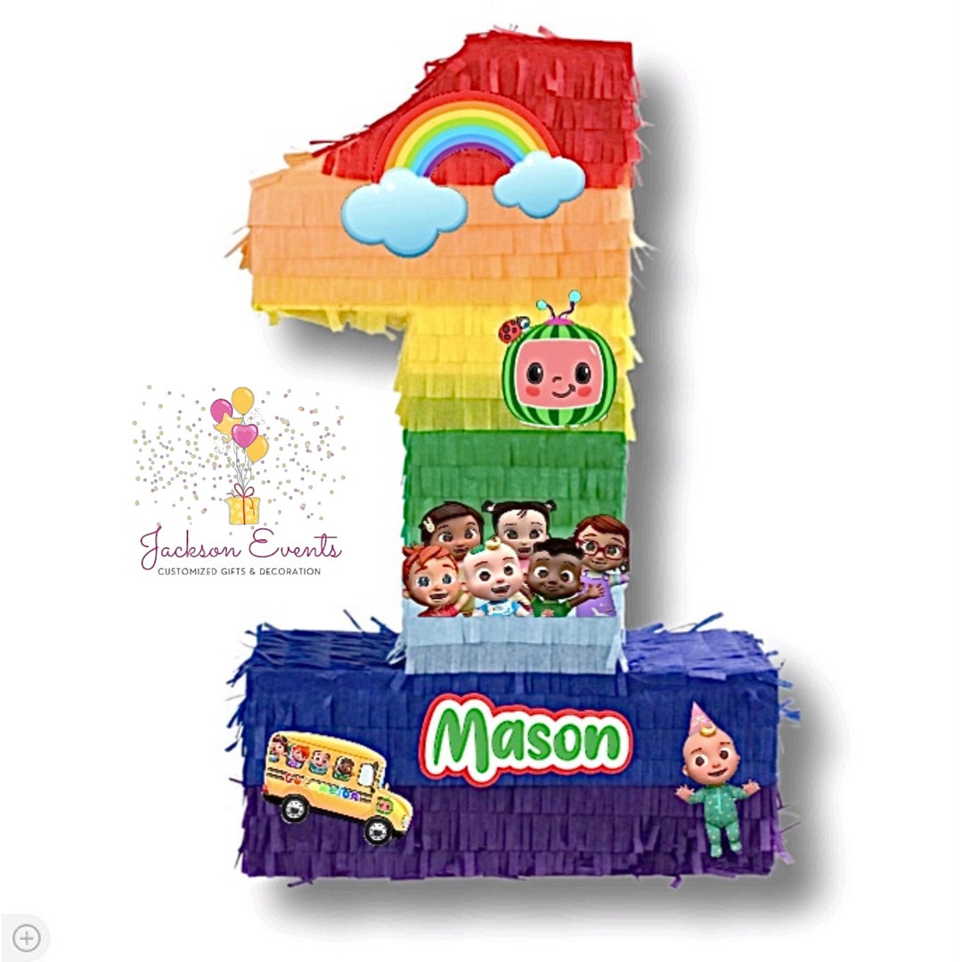 Cocomelon Piñata Cocomelon Theme Cocomelon Song Kids - Etsy New Zealand