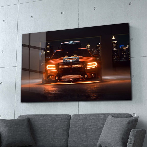 Dodge Charger Hellcat Wall Art - Etsy