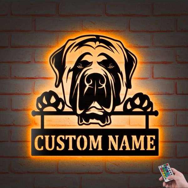English Mastiff Sign - Etsy