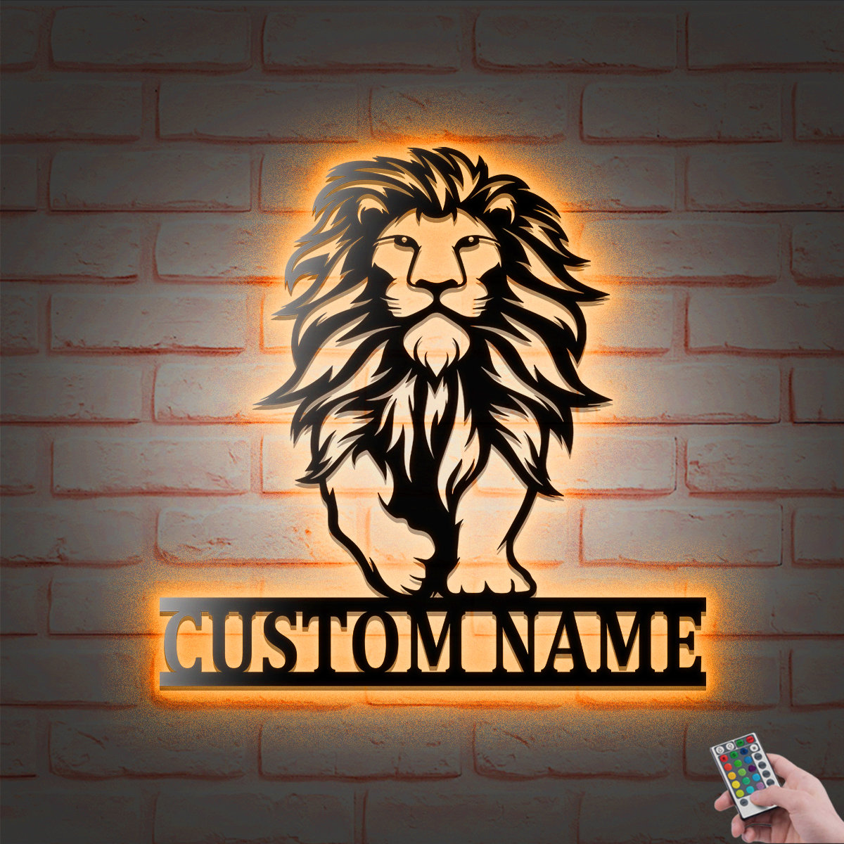 Orange Lion Logos With Name