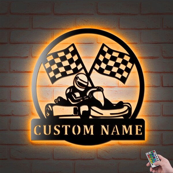 Go Kart Neon Sign - Etsy