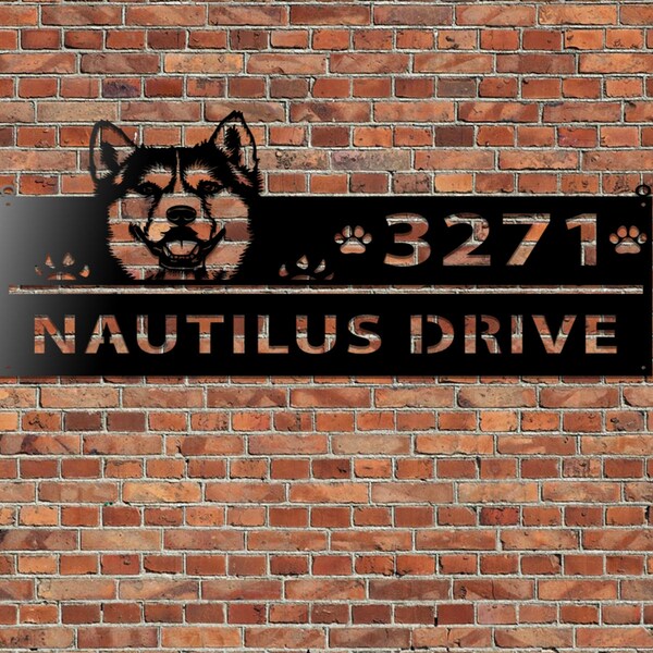 Siberian Husky Signs - Etsy