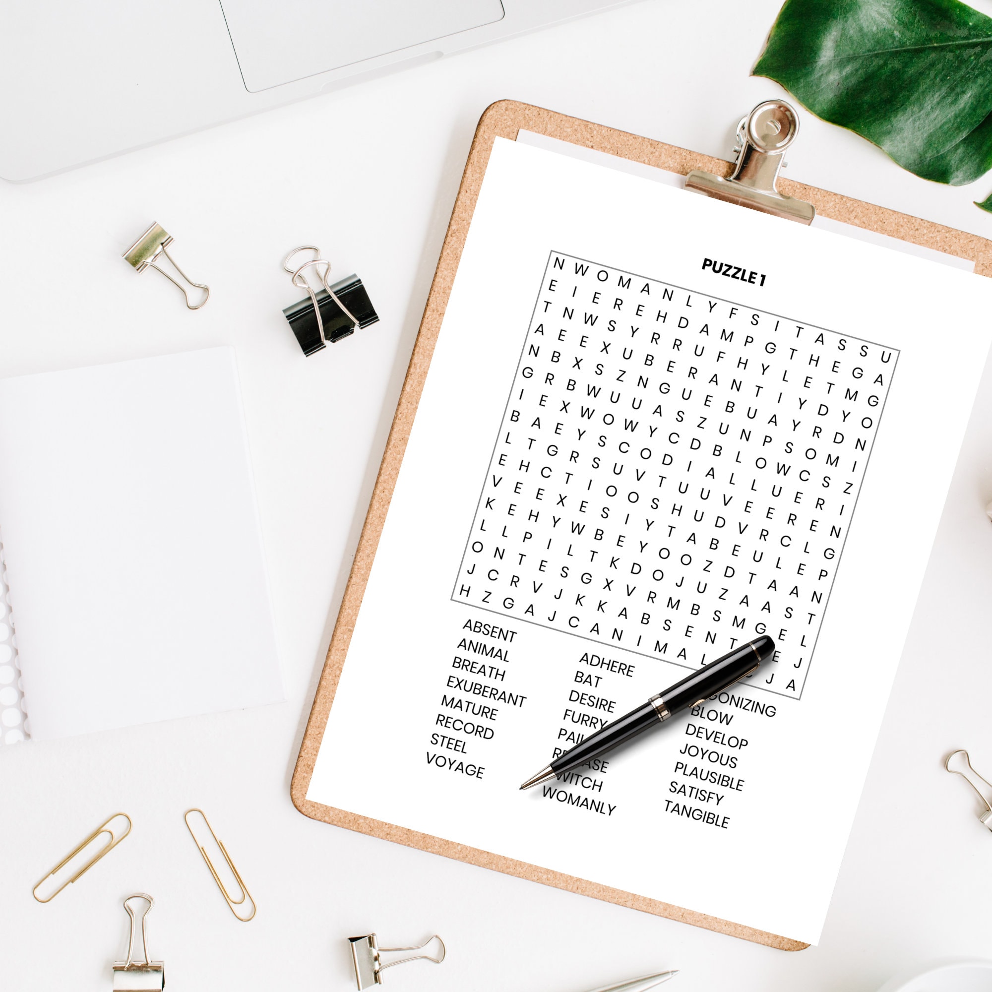 100 Large Print Word Search Puzzles Printable for Adults and - Etsy