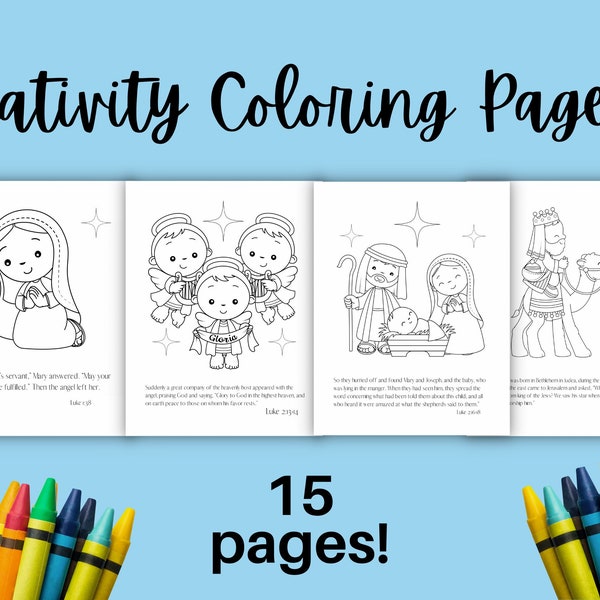 Nativity Advent Calendar - Etsy