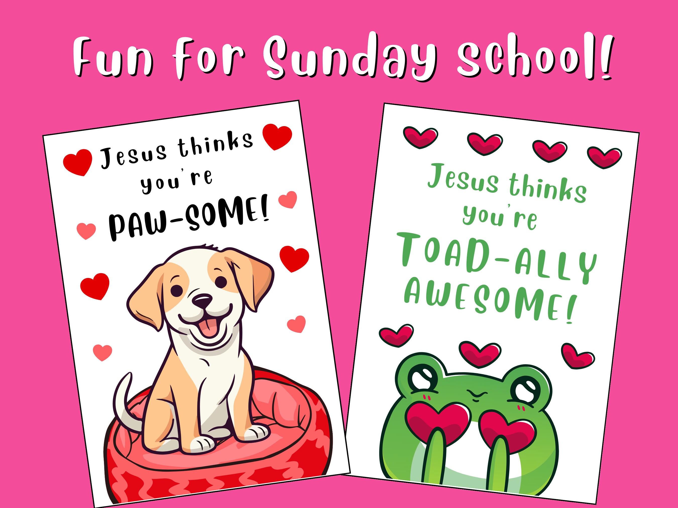 Christian Valentines Day Kids Cards Scripture Printable, Elementary ...