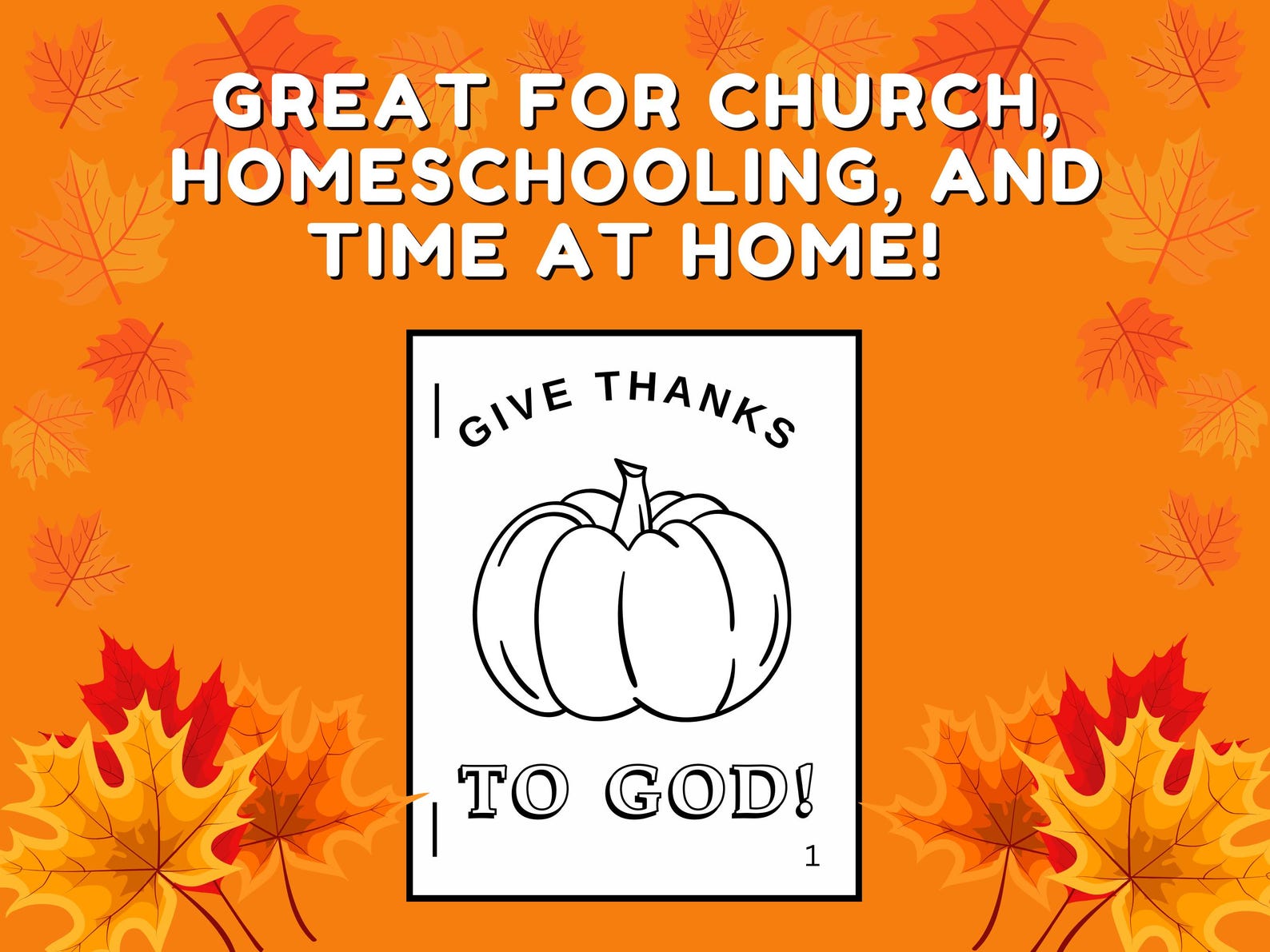 Christian Fall Thanksgiving Book Craft, Scripture Coloring Pages Kids ...