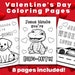 Valentines Day Faith Jesus Coloring Pages Kids, Christian Coloring ...