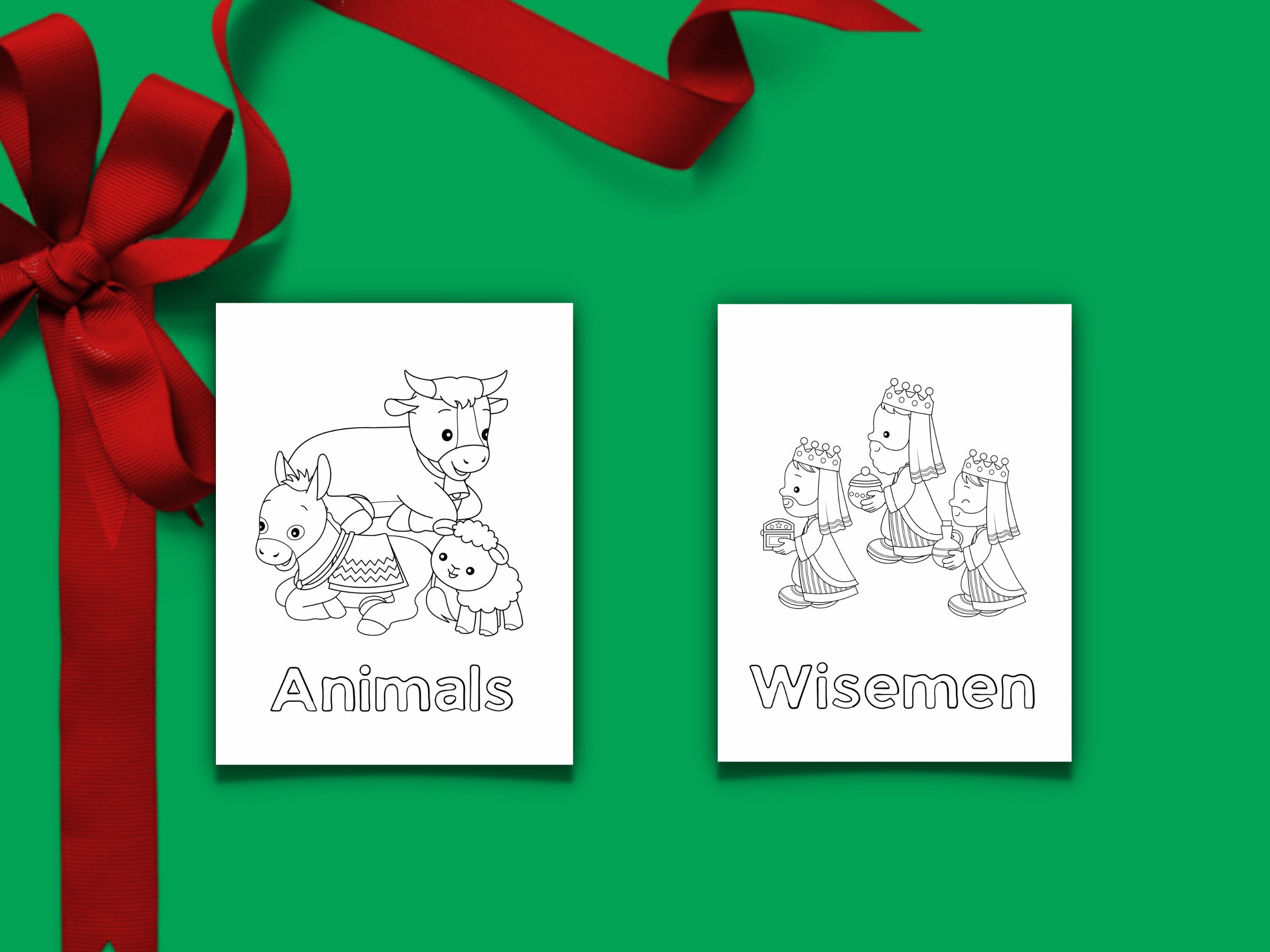 Christian Christmas Story Wheel Craft, Bible Verse Advent Kids Activity ...