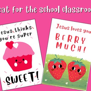 Christian Valentines Day Kids Cards Scripture Printable, Elementary ...