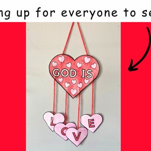 Christian Valentine’s Day Bible Coloring Pages Craft Kids, Bible Verse ...