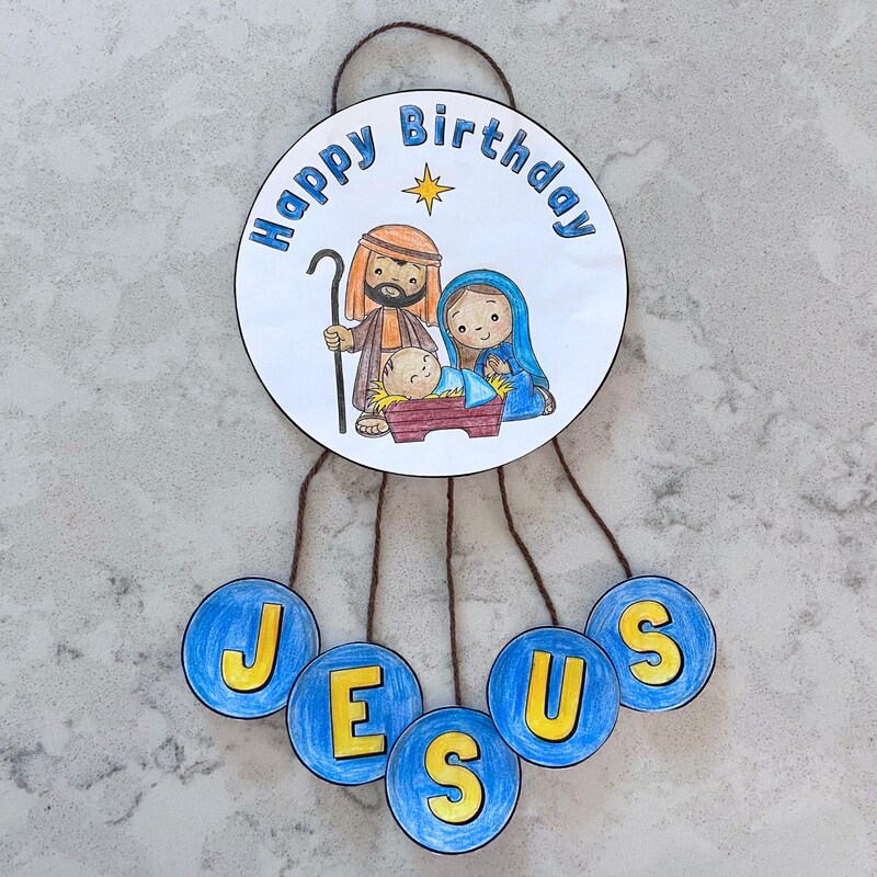 Happy Birthday Jesus - Etsy