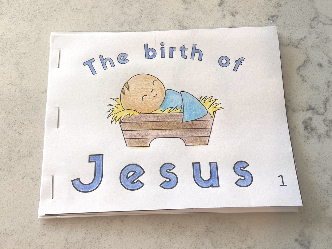 Nativity Advent Christmas Coloring Pages Craft Kids, Christian ...