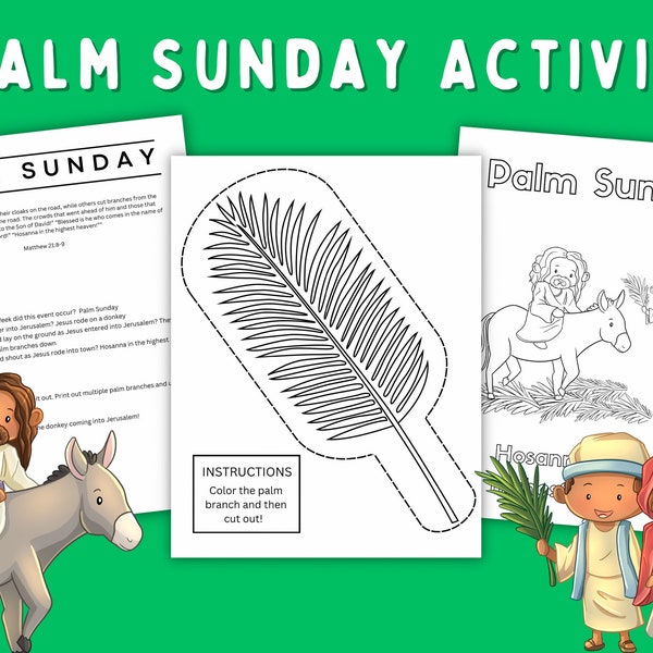 Palm Sunday - Etsy