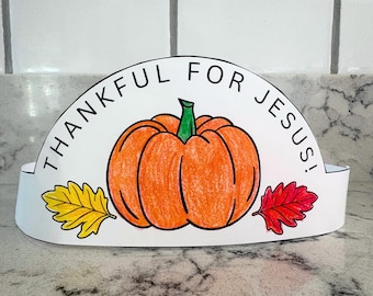 Christian Fall Thanksgiving Book Craft, Scripture Coloring Pages Kids ...