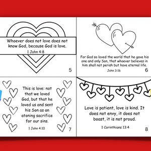 Christian Valentine’s Day Bible Coloring Pages Craft Kids, Bible Verse ...