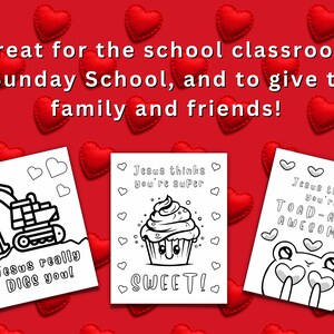 Valentines Day Faith Jesus Coloring Pages Kids, Christian Coloring ...