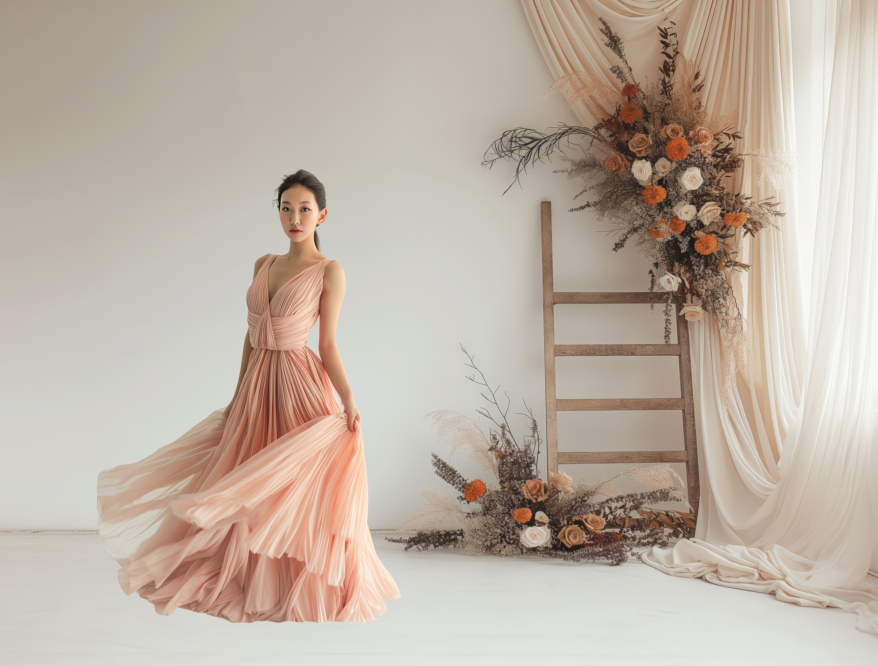 Boho Ladders Set Digital Backdrops, Maternity Backgrounds, Boho ...