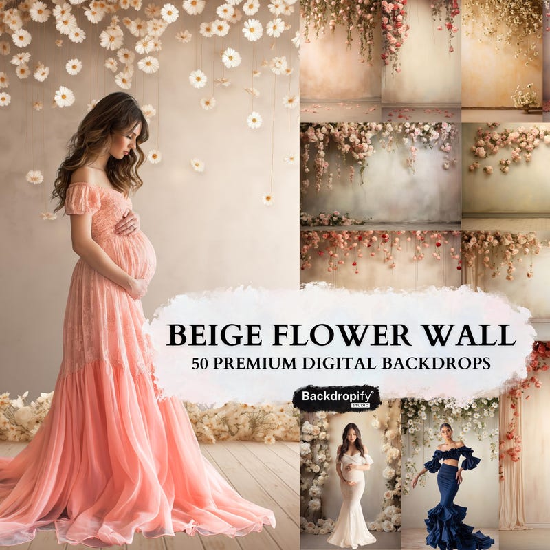 Floral Wall Backdrop - Etsy