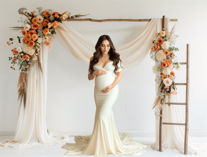 Boho Ladders Set Digital Backdrops, Maternity Backgrounds, Boho ...