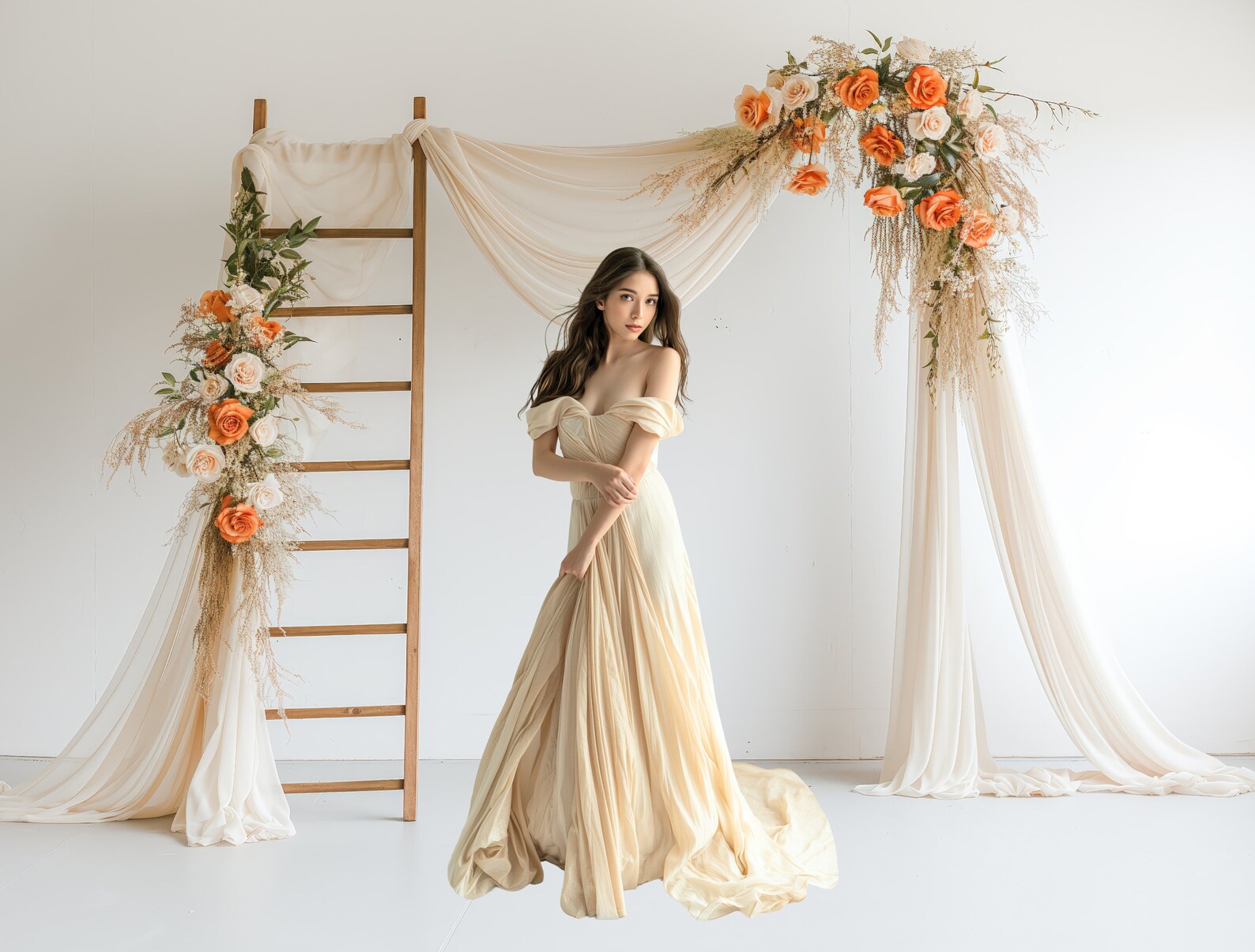 Boho Ladders Set Digital Backdrops, Maternity Backgrounds, Boho ...