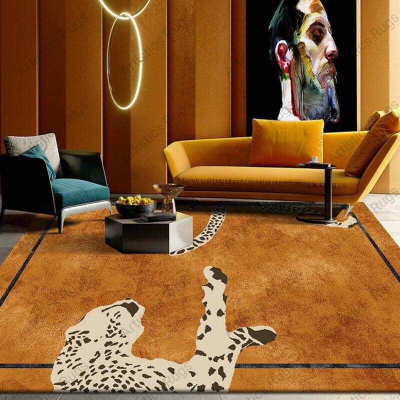 Animal Print Rug - Etsy
