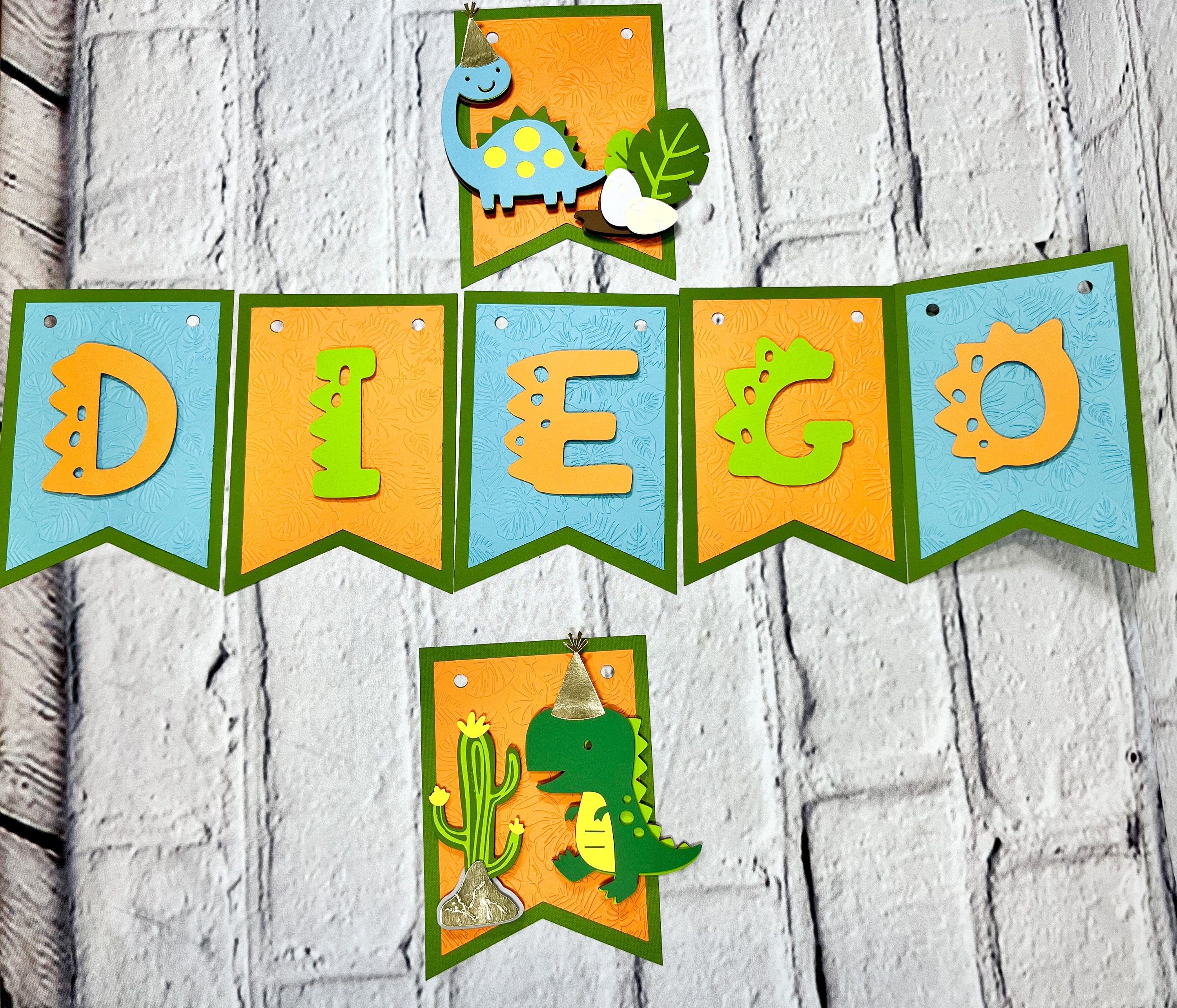 Personalized Dinosaur Banner Dinosaur Birthday Banner - Etsy