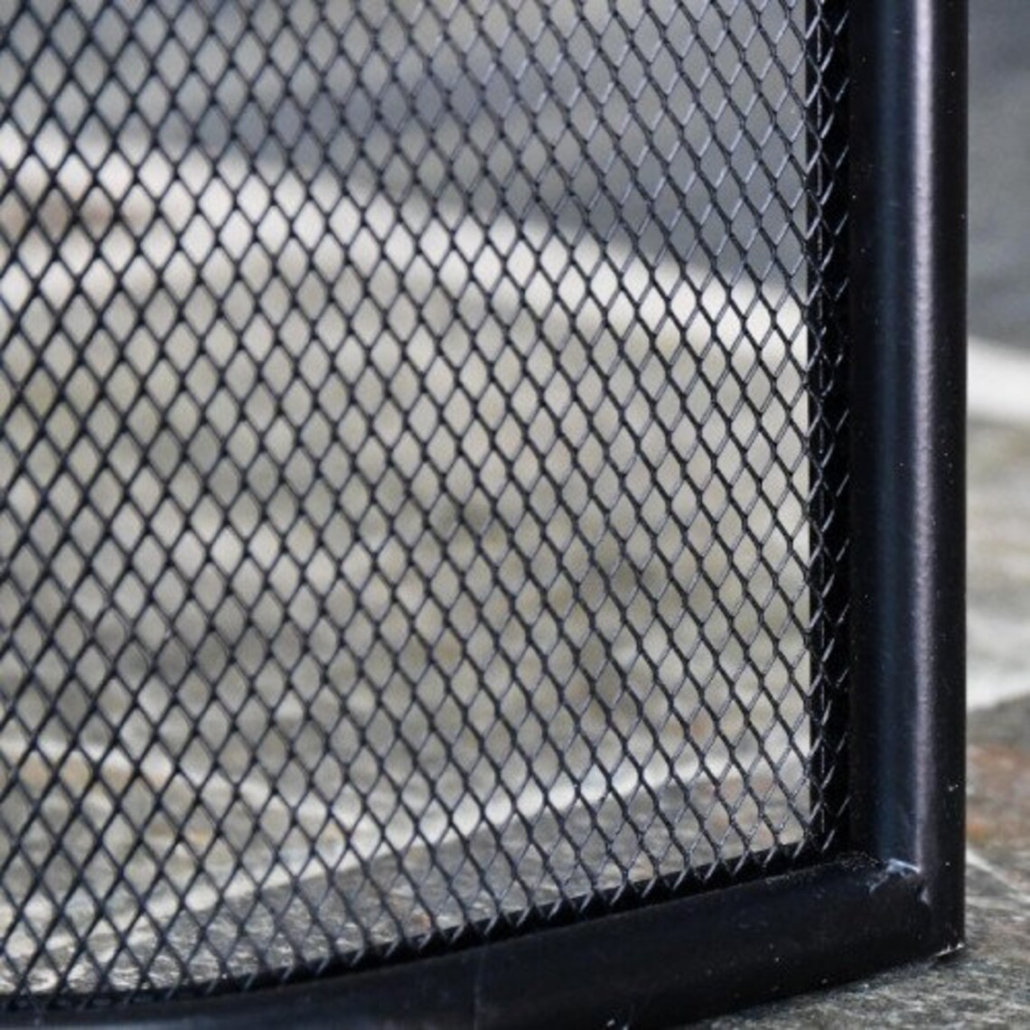 Long Black Low Fireside Fender Guard/ Steel Guard Sparks - Etsy UK