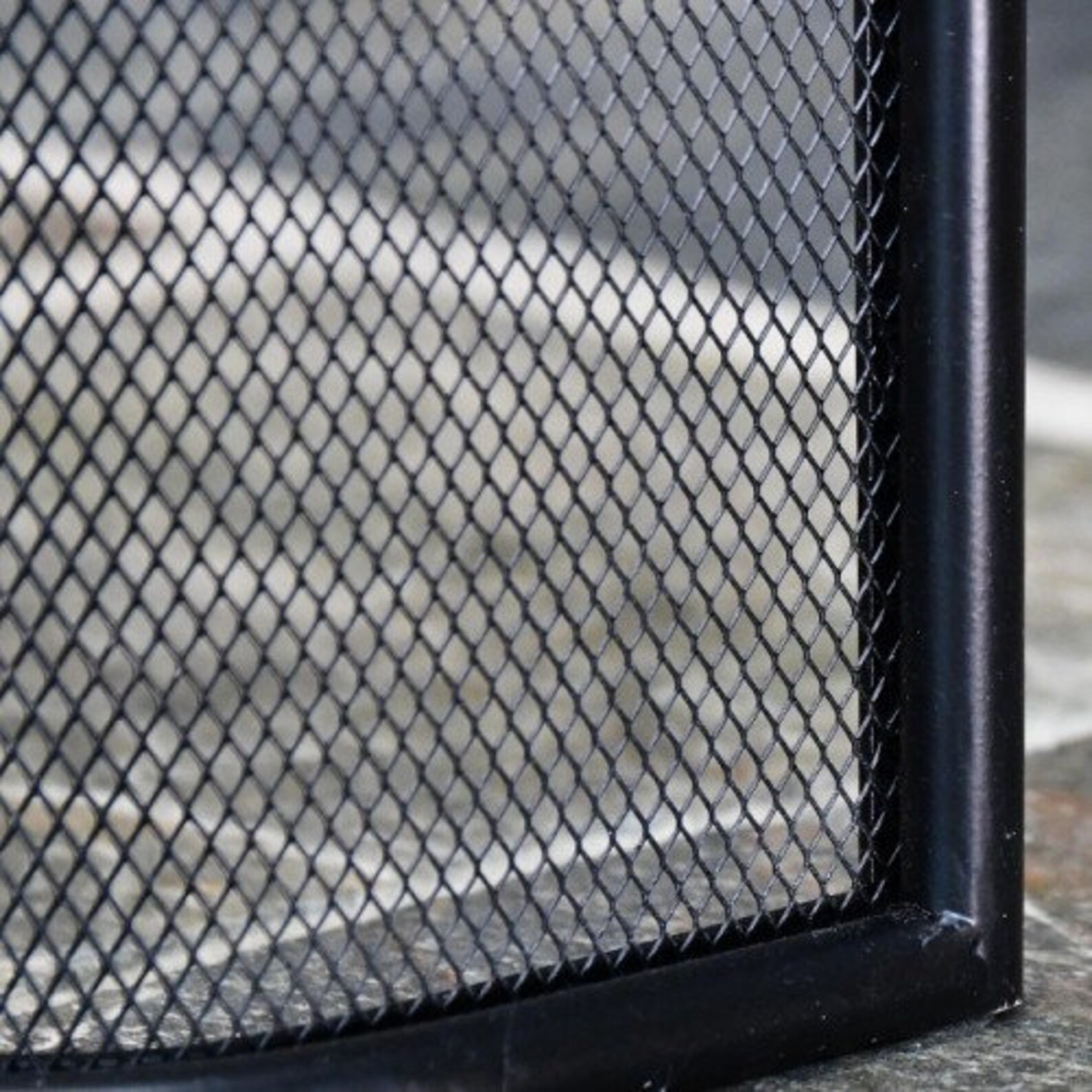 Long Black Low Fireside Fender Guard/ Steel Guard Sparks - Etsy UK