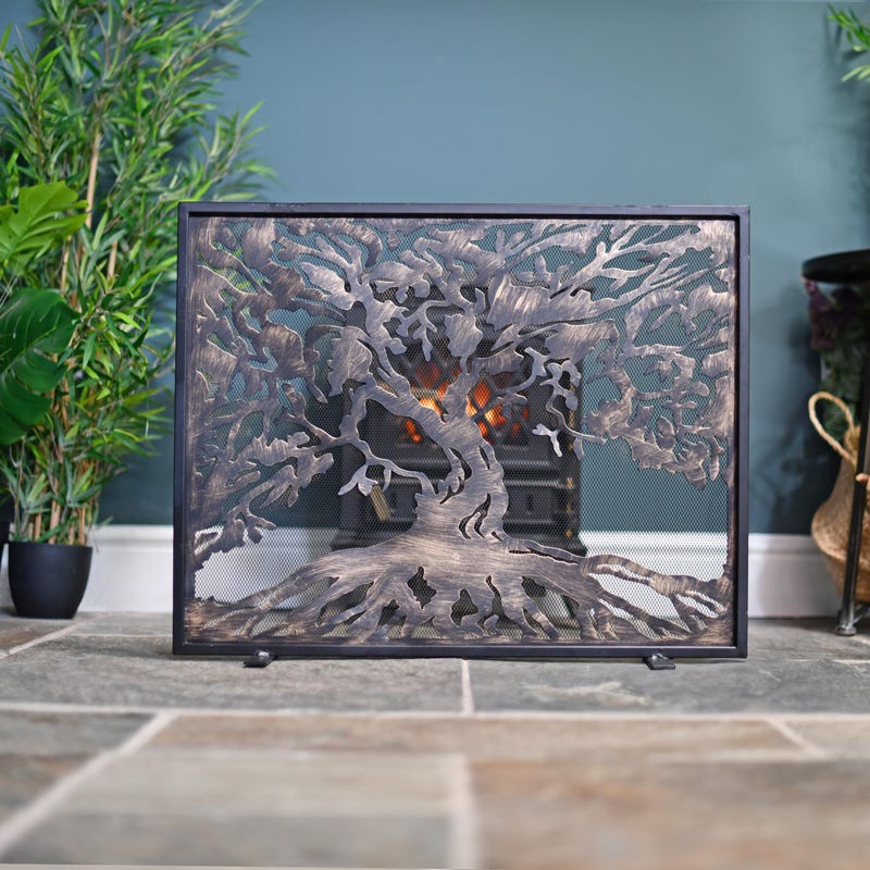 Rustic Fire Screens - Etsy UK