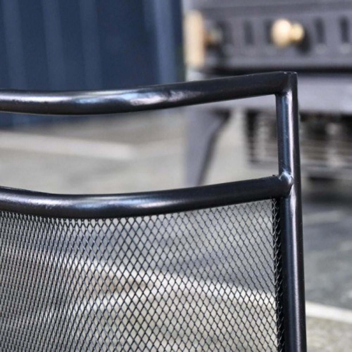 Long Black Low Fireside Fender Guard/ Steel Guard Sparks - Etsy UK