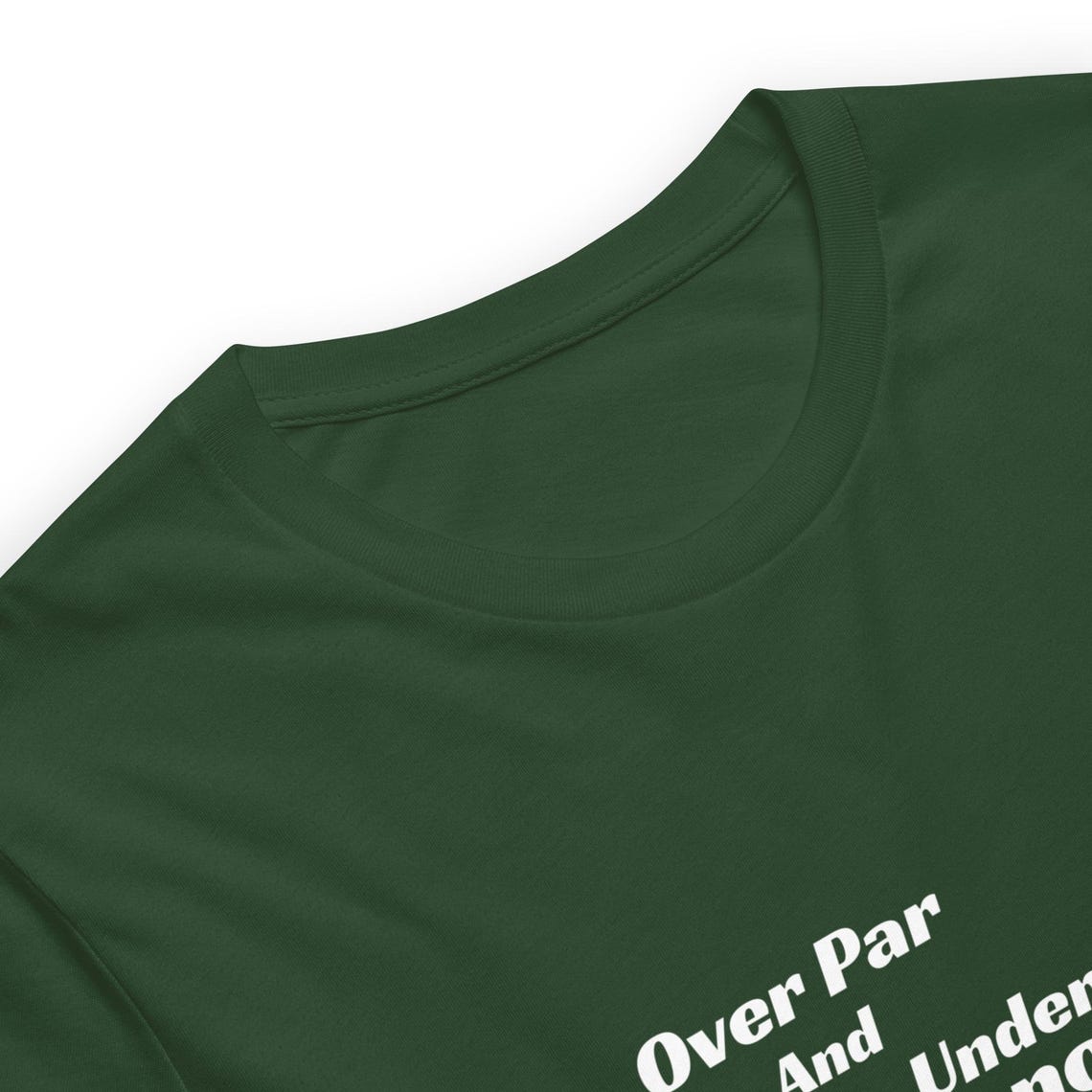 Over Par and Under the Influence T Shirt - Etsy