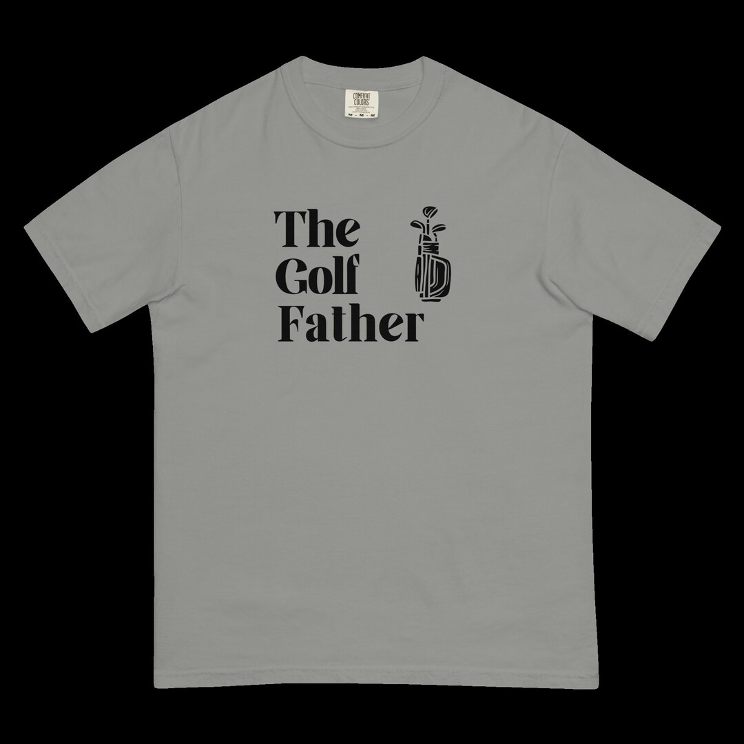 The Golf Father Mens Heavyweight T-shirt - Etsy