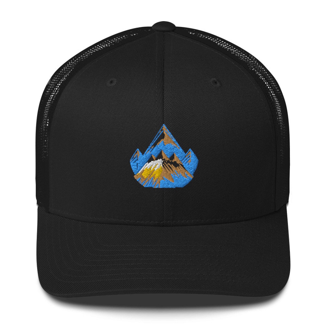 Way Out on a Mountain Trucker Cap - Etsy Australia