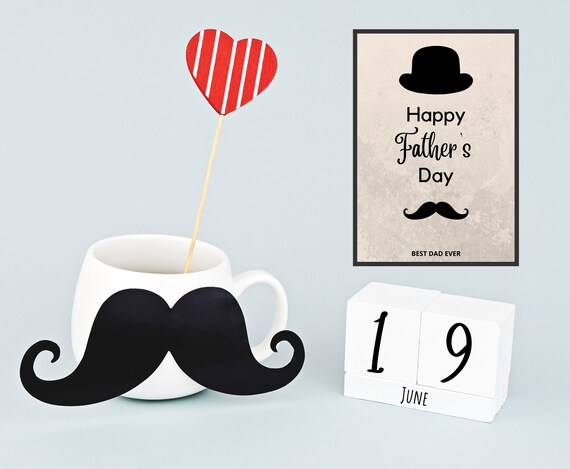 Digital Happy Father's Day Card Printable Unique | Etsy