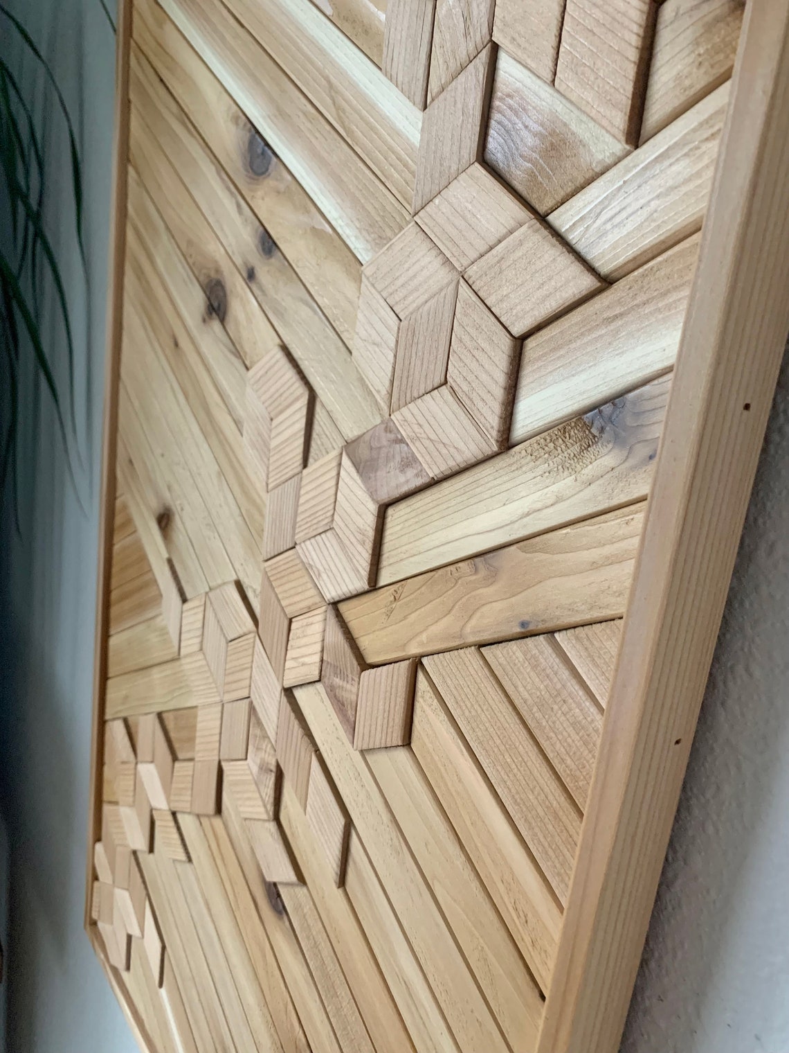 Atticus Wood Mosaic Art MONO Collection 2024 - Etsy