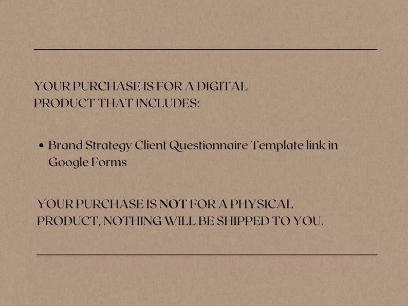 Editable Brand Strategy Questionnaire Brand Design Questionnaire ...