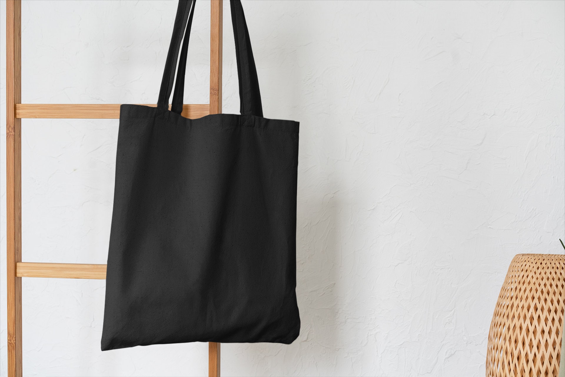 Black Blank Cotton Tote Bag Plain Black Bags in Australia Teacher ...