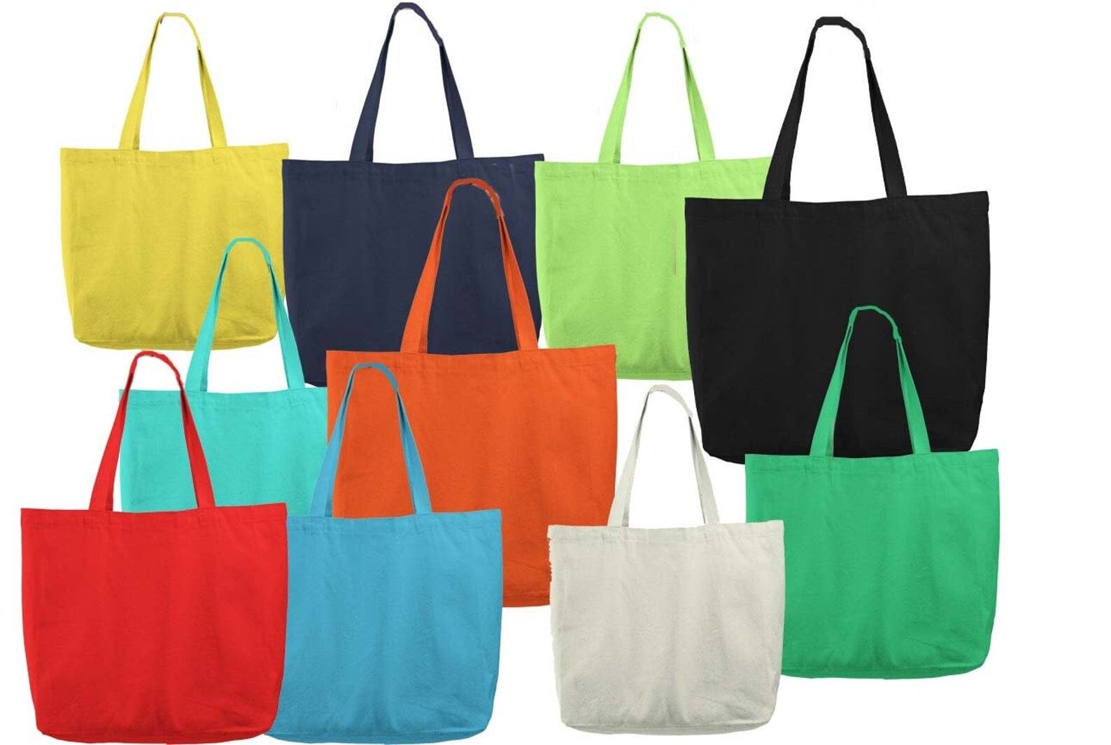 Blank Cotton Tote Bag Plain Bags With Gusset in Australia red Blue ...