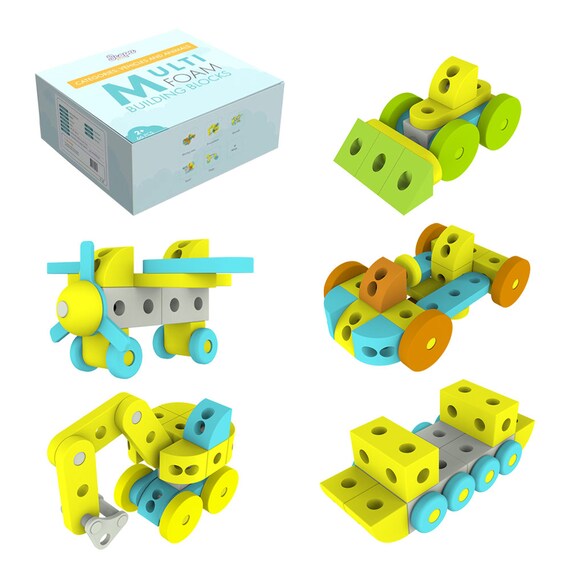 EVA Foam Building Blocks for Kids Soft Building Blocks for - Etsy