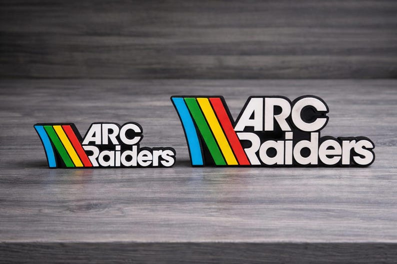 ARC Raiders Inspired Sign, Sci-fi Video Game Decor, Gamer Room Sign ...