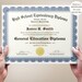 High School Graduation Certificate Online Editable Custom Diploma ...