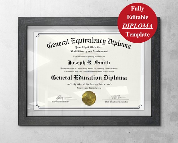 Certificado Ged Imprimible Janowski Elementary HISD