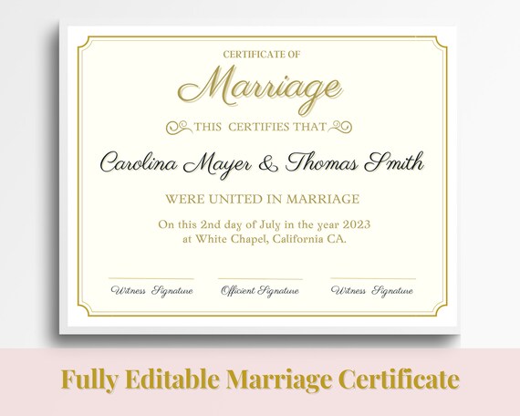 Licencia De Matrimonio Imprimible Tx Marriage License Information