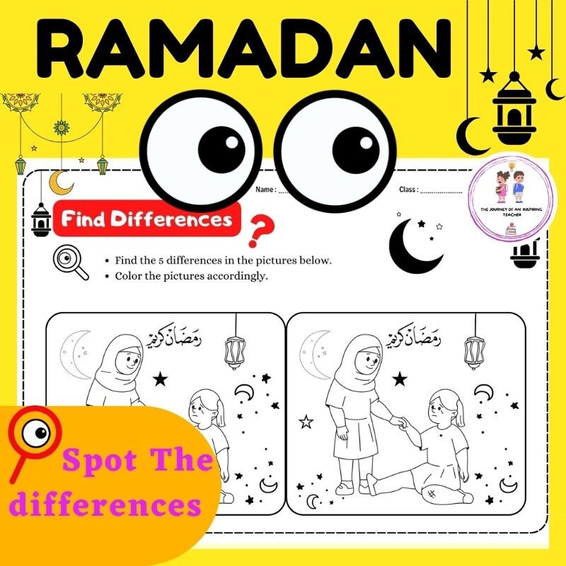 Ramadan Bundle Kids Ramadan Fasting BUNDLE Islamic Holidays Kids ...