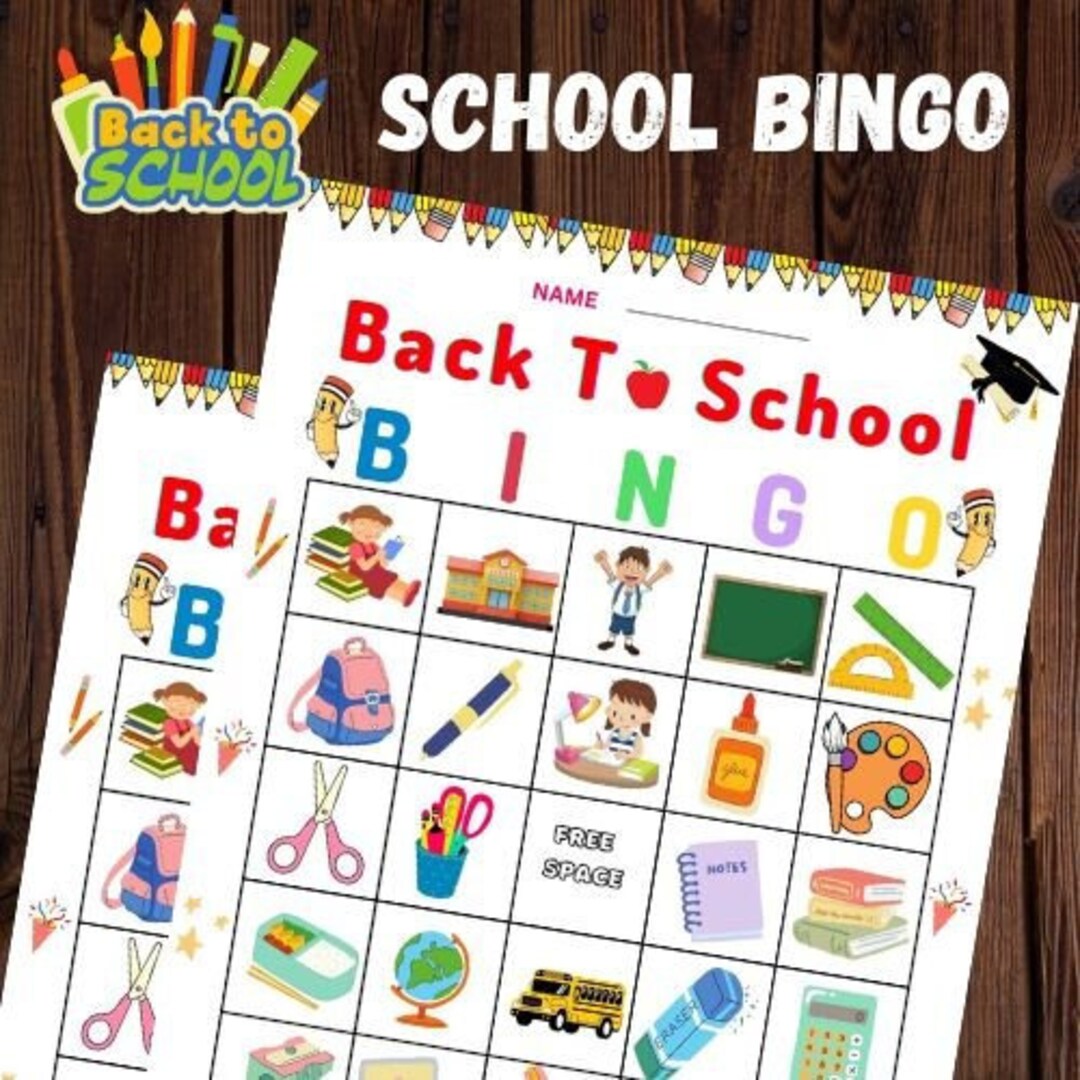 First Day of School Icebreaker Kids Activity/back to School - Etsy